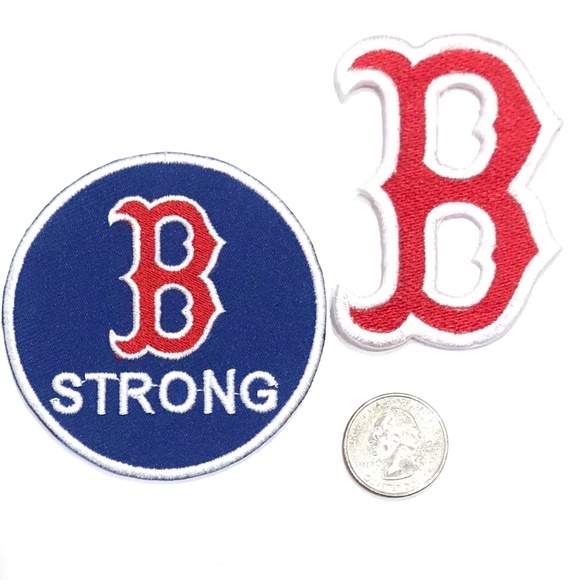 Accessories | Boston Red Sox Patches Iron On Patch Strong Diy | Poshmark